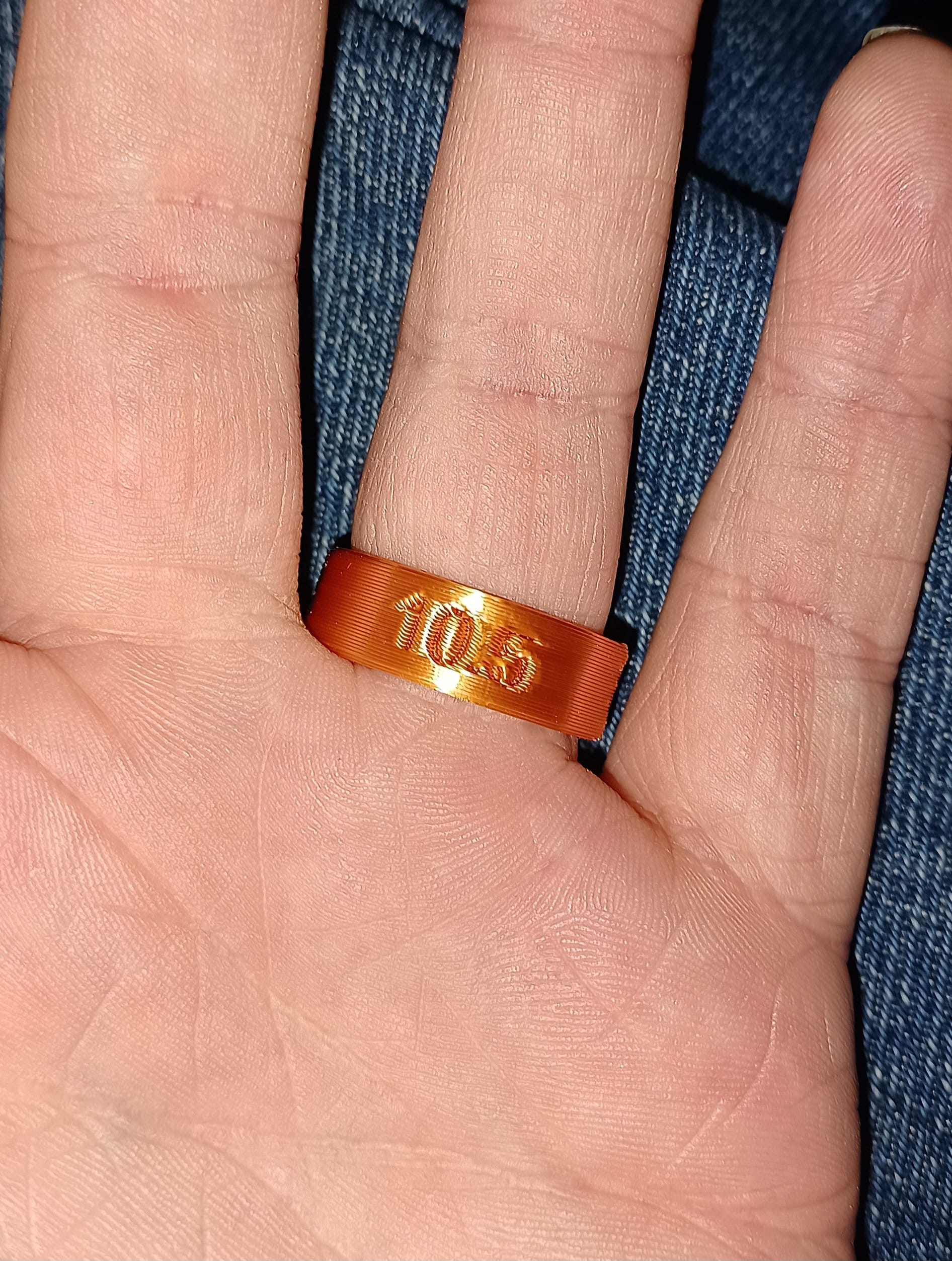 3D Printed Ring Sizers, 4mm, 6mm, 8mm and 10mm Widths Available in the ...