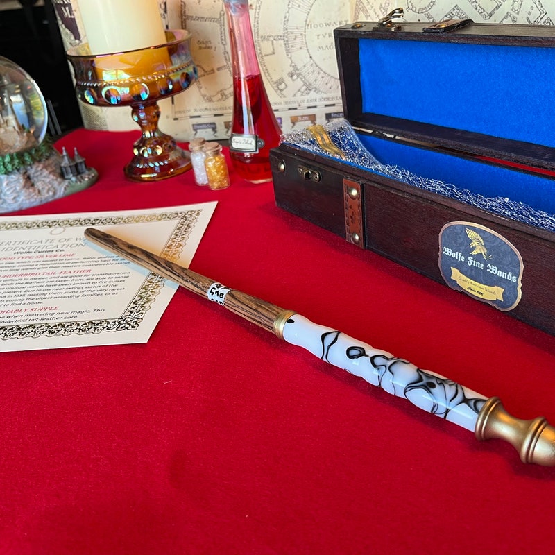 White Magic Wand - Etsy