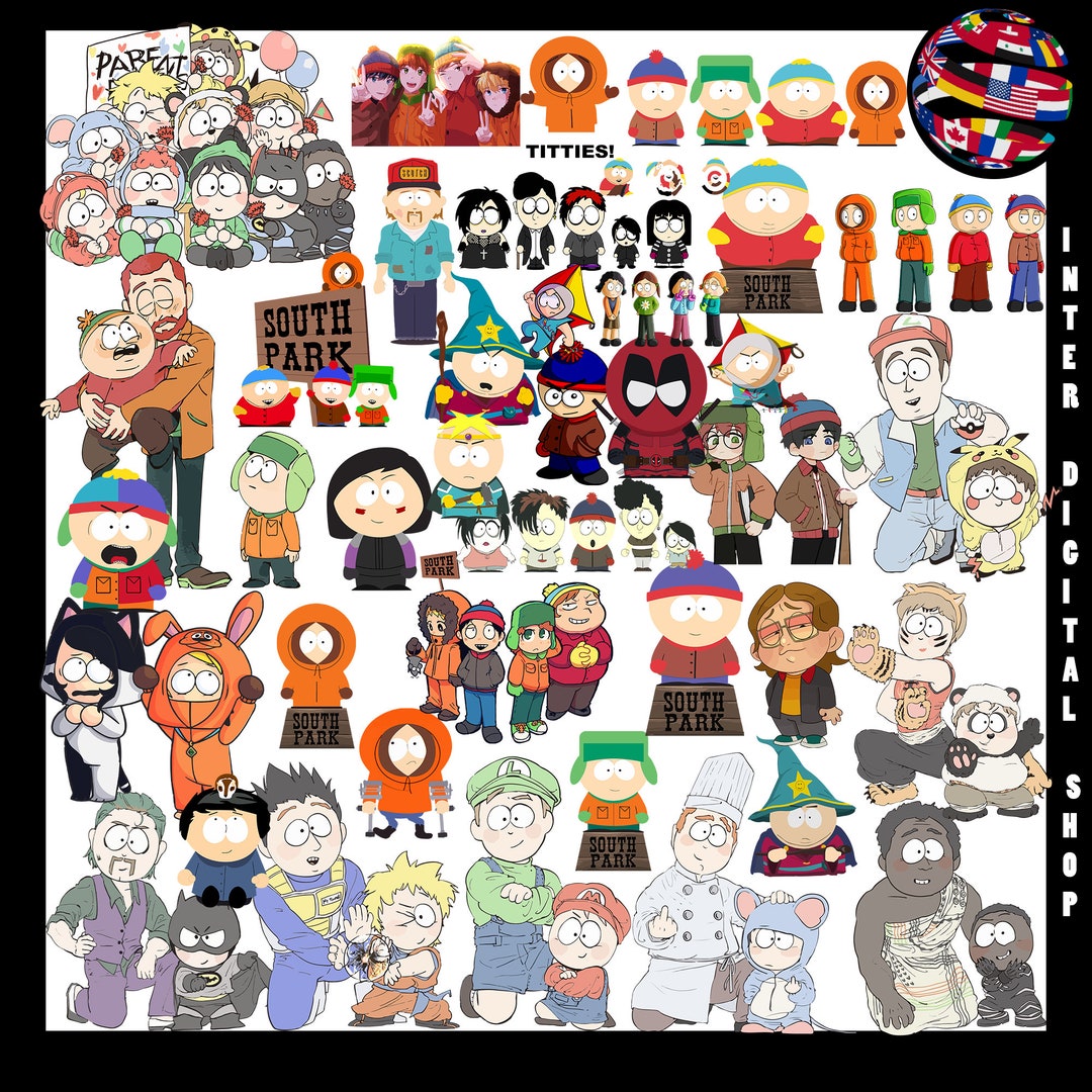 South Park Svg Digital File Download Only Cricut - Etsy UK