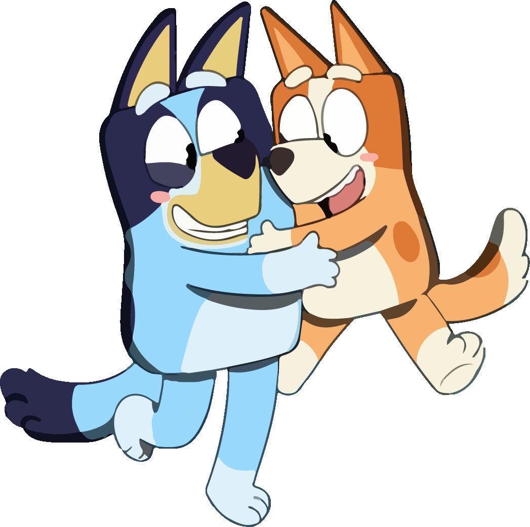 Bluey Cartoon Happy Birthday