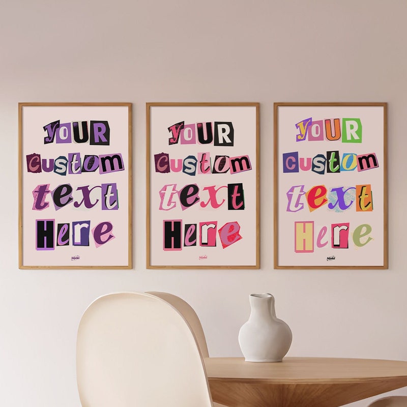 Magazine Letters - Etsy