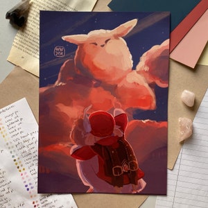 Dodoco Klee and Albedo, Genshin Impact Art Print - Etsy