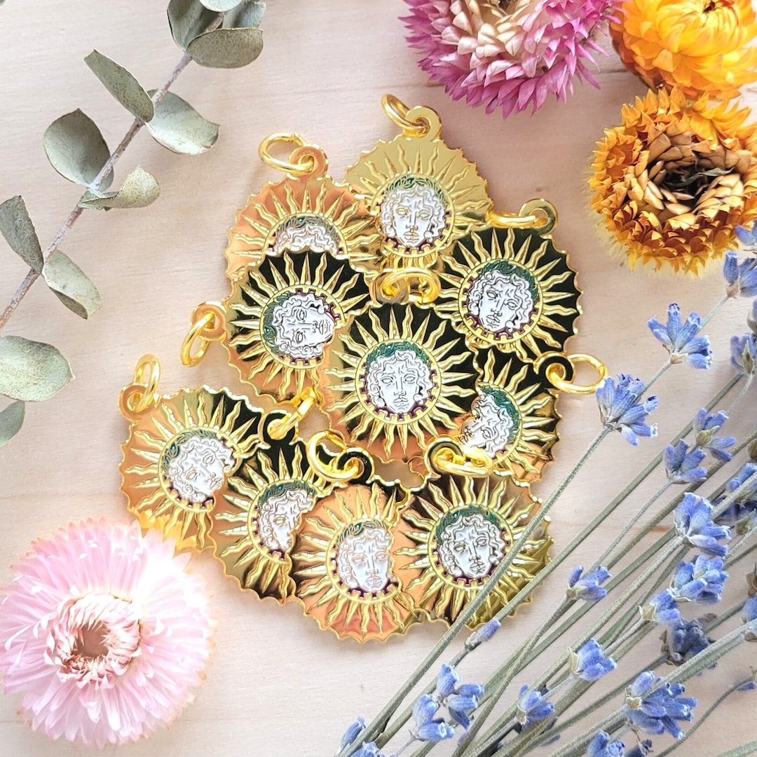 Sol Invictus Unique Stitch Marker Sun Knitting Notions - Etsy