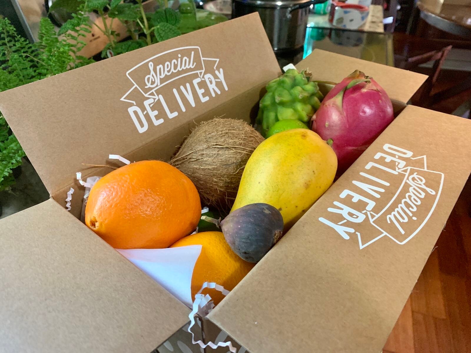 Florida Fruit Box - 4-5 Pounds Fresh Fruit-any Occasion-custom Made ...