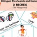 Bilingual Flashcards, Portuguese Playground Vocabulary, Portuguese ...