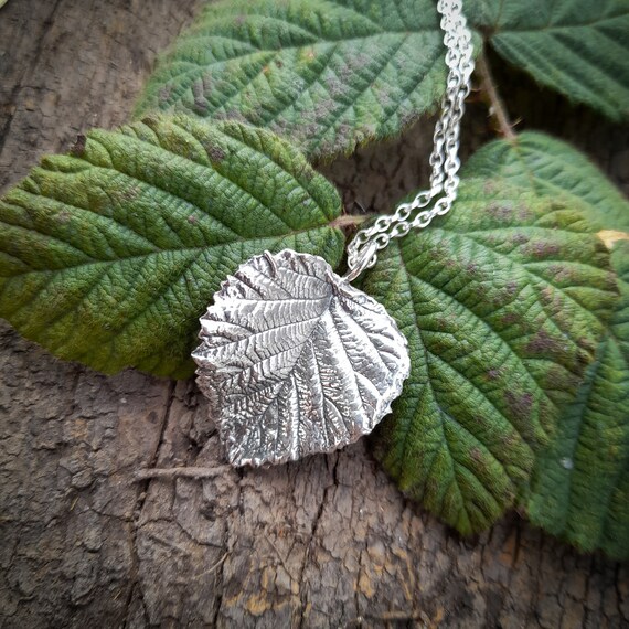 Large Bramble Leaf Necklace From the Botanical - Etsy UK