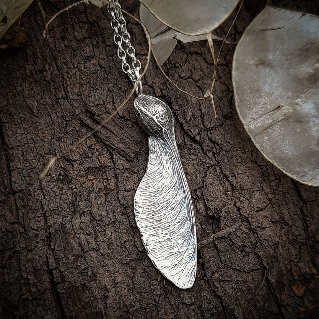 Sycamore Key / Seed Necklace From "the Botanical Collection" of ...