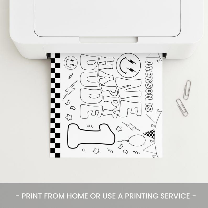 One Happy Dude Coloring Page, 1st Birthday, Happy Dude Birthday ...