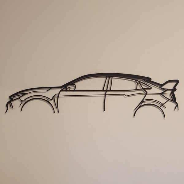Honda Civic Silhouette - Etsy