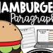 Hamburger Paragraph Unit - Lesson Plan - Anchor Chart - Powerpoint ...