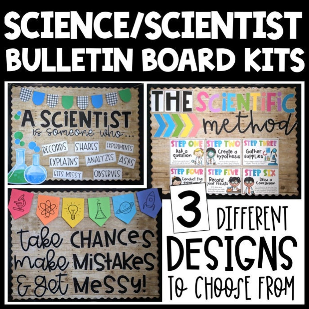 Science Bulletin Board, Science Bulletin Decorations, Science Room ...