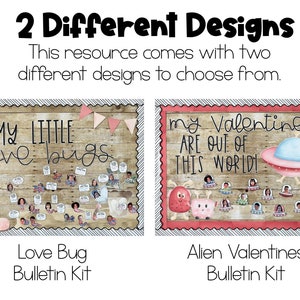 Valentine's Day Bulletin Board Door Decor Love Bug Craft Out of This ...