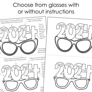 2024 January New Year Bulletin Board Kit and Flipbook Free Update Every ...