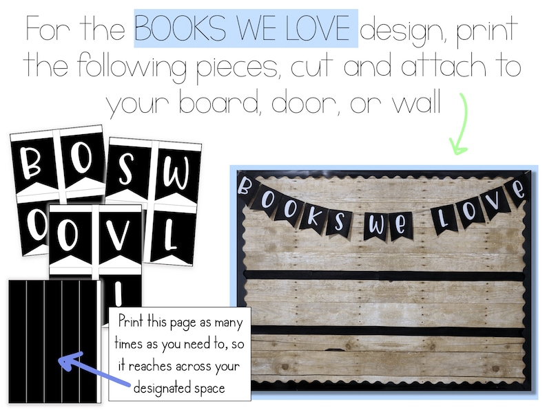 Reading Bulletin Board Kits, Reading Classroom Decor, Classroom Library ...