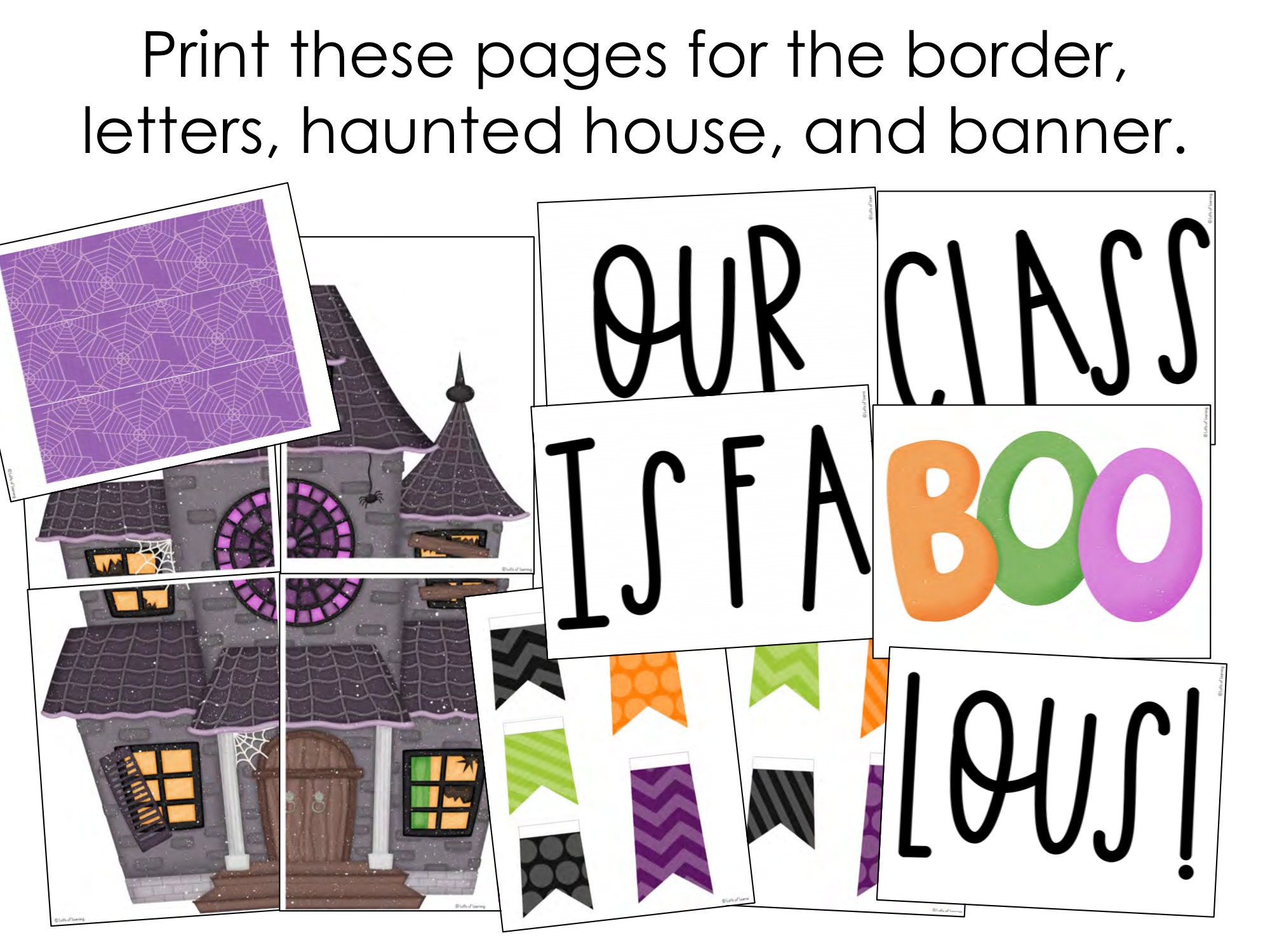 Halloween Bulletin Board - Ghost Bulletin Board - Ghost Craft ...