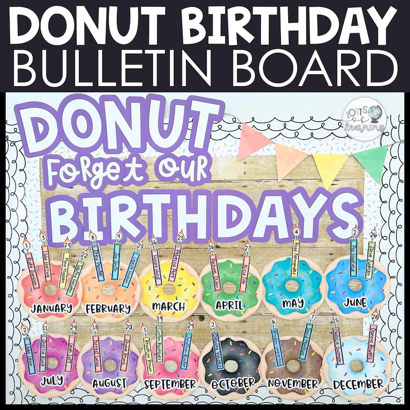 Donut Birthday Decorations - Etsy