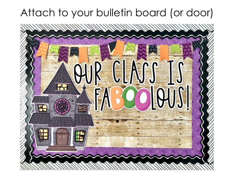 Halloween Bulletin Board - Ghost Bulletin Board - Ghost Craft ...