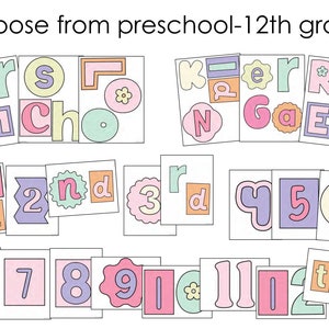 Retro Groovy Back to School Bulletin Board Kit - Classroom Decor ...