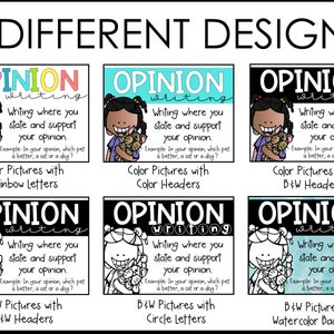 Writing Classroom Decor - Writing Posters Anchor Charts - Writing ...