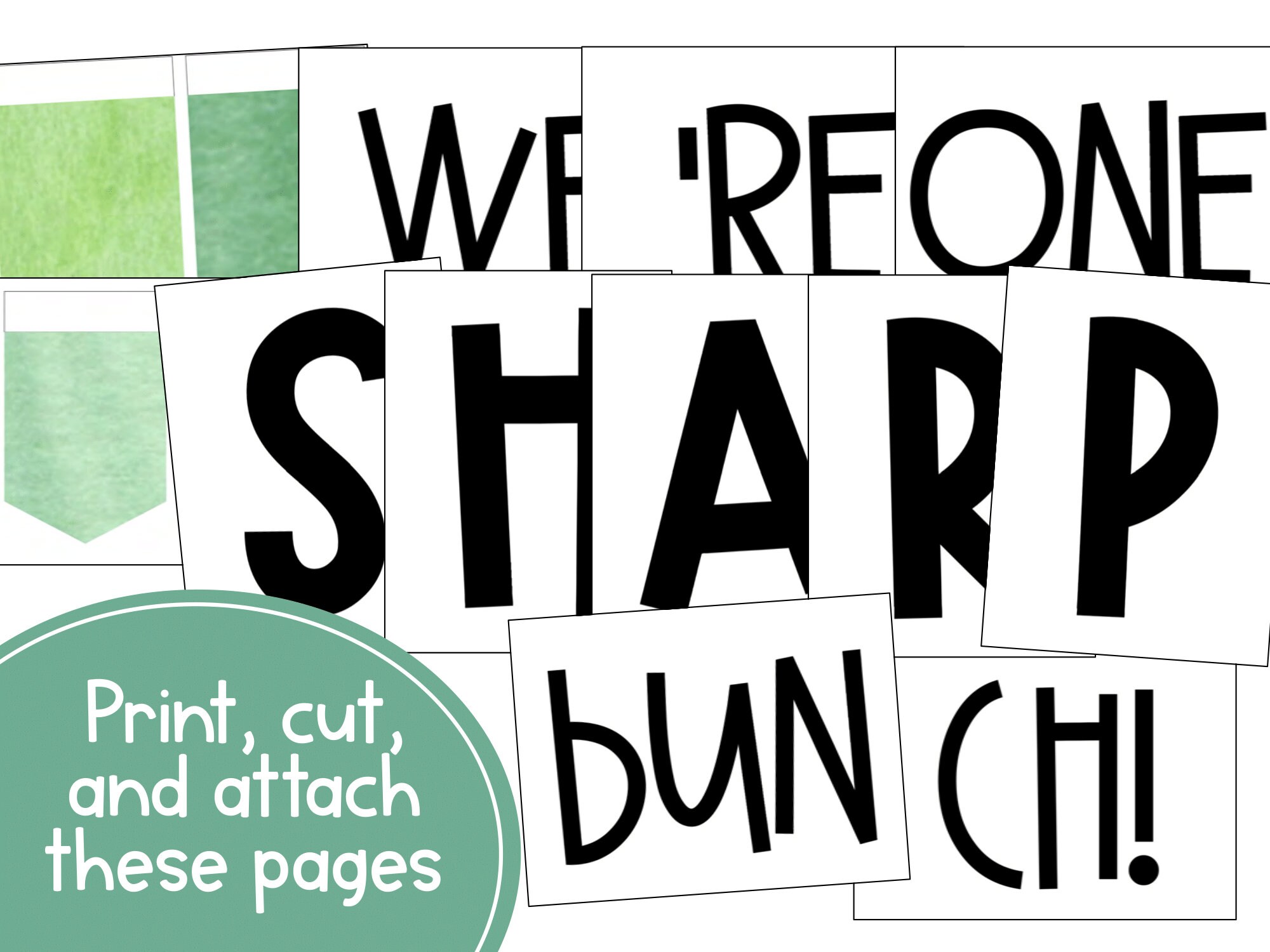 Back to School Bulletin Board Ideas Kits, Cactus Classroom Decor, Llama ...