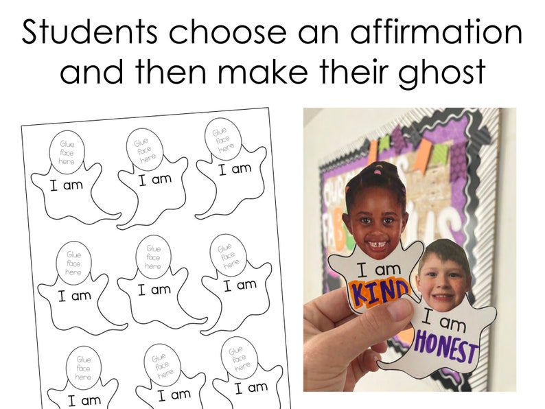 Halloween Bulletin Board - Ghost Bulletin Board - Ghost Craft ...