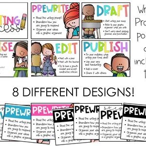 Writing Classroom Decor - Writing Posters Anchor Charts - Writing ...