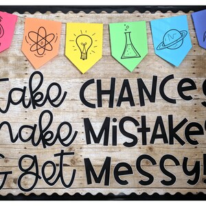 Science Bulletin Board, Science Bulletin Decorations, Science Room ...