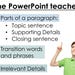 Hamburger Paragraph Unit - Lesson Plan - Anchor Chart - Powerpoint ...