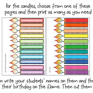 Birthday Bulletin Board Printable, Birthday Chart Classroom Display ...
