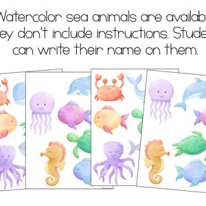 Ocean Back to School Bulletin Board Diving Into Preschool Kindergarten ...