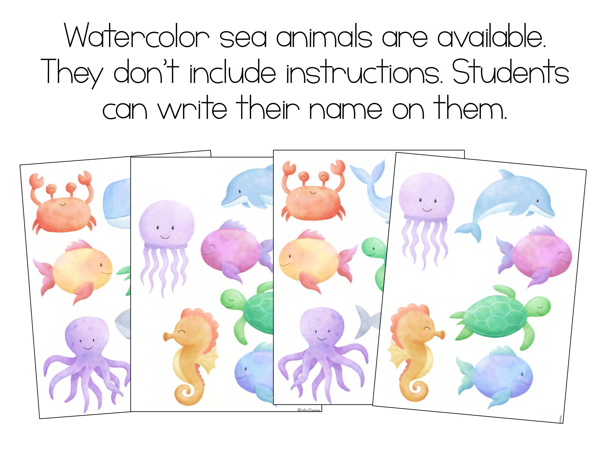 Ocean Back to School Bulletin Board Diving Into Preschool Kindergarten ...