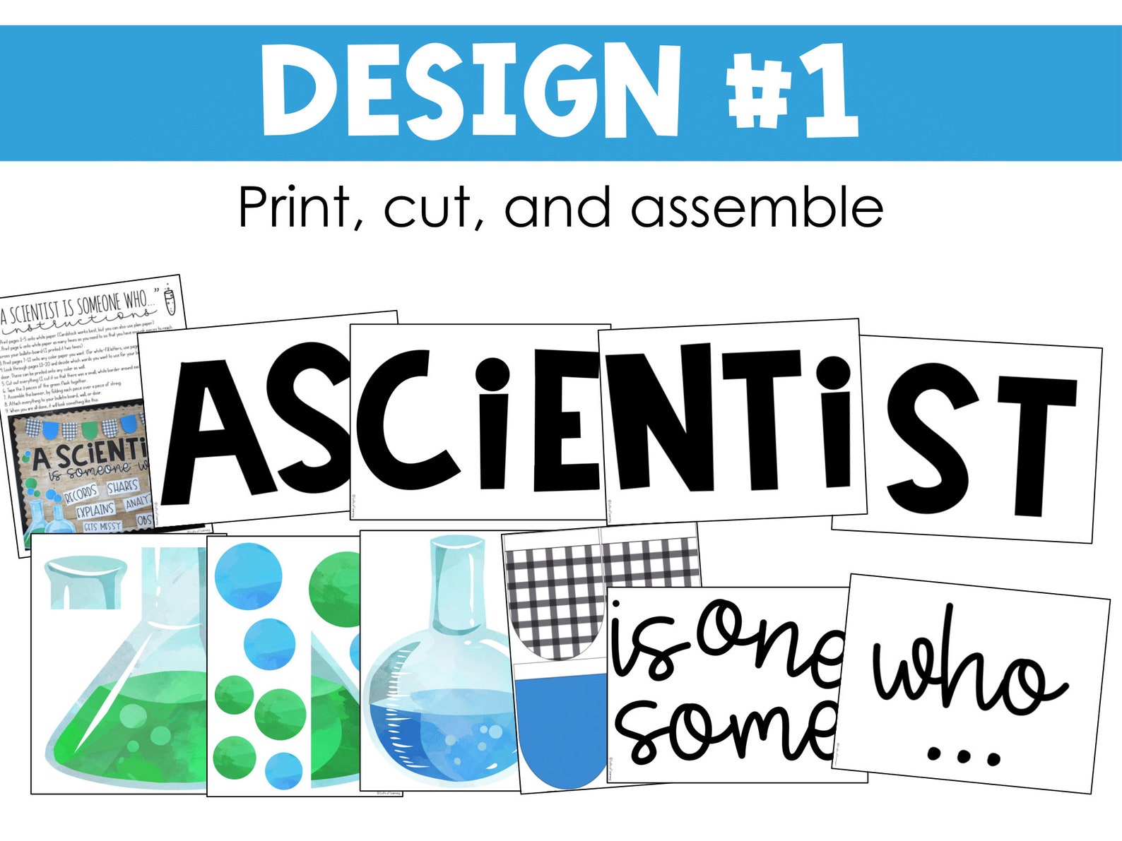 Science Bulletin Board, Science Bulletin Decorations, Science Room ...
