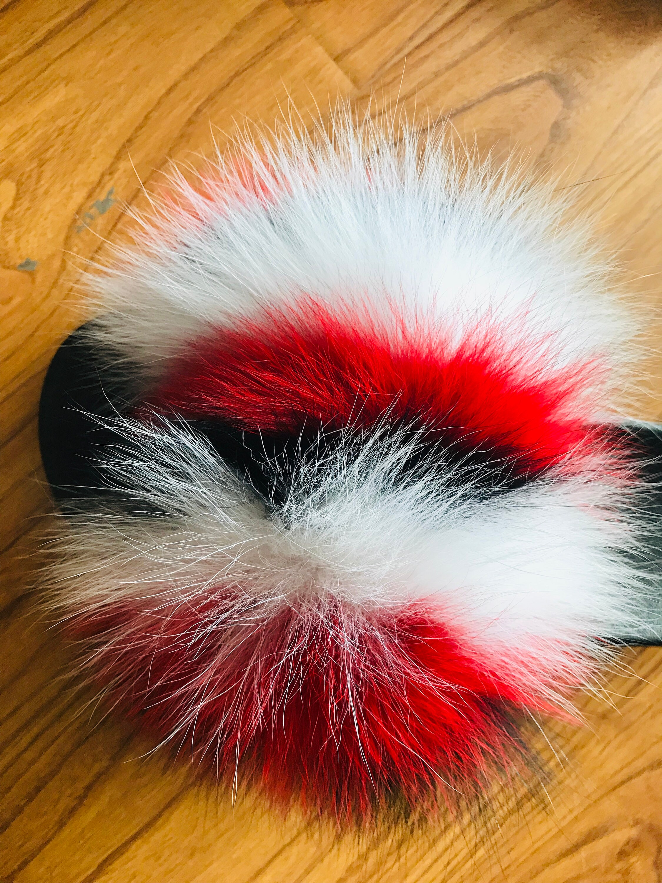 Red, White, and Black Slides - Etsy