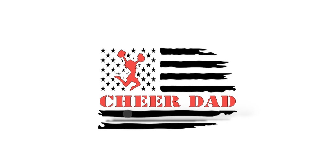 Cheer Dad Decal - Etsy