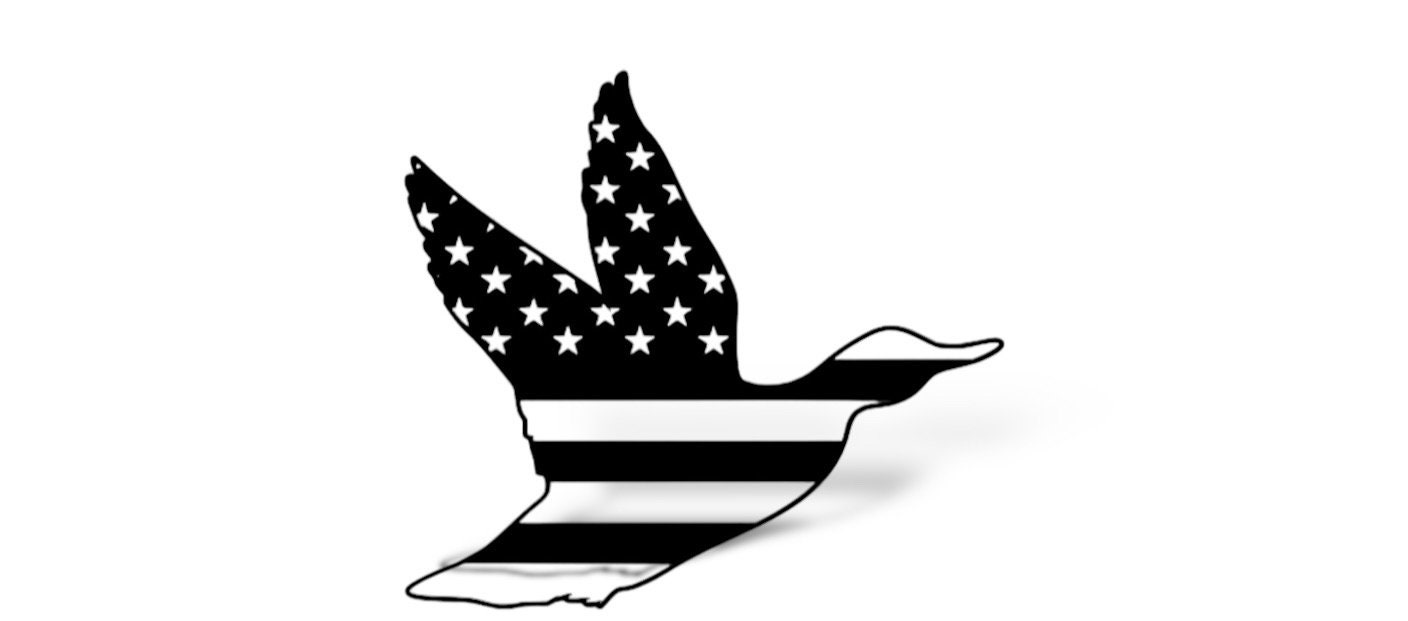 Goose Flag Decal - Etsy