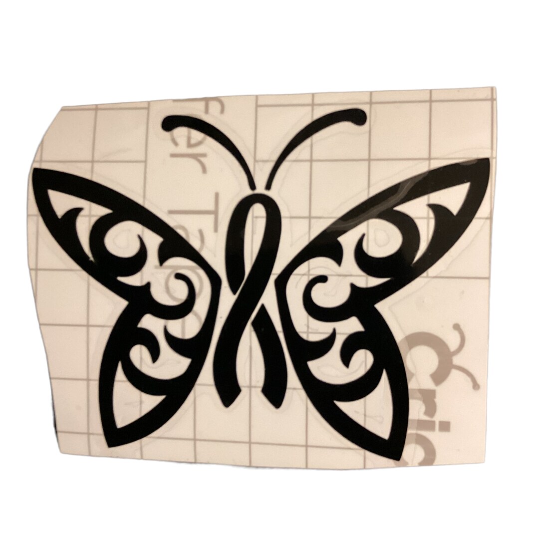 Black Butterflys Decal - Etsy