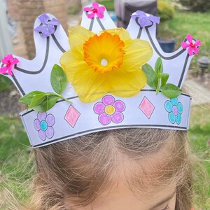 May Crowning Activity; Mary and Me Crowning Activity; Mothers Day Craft ...