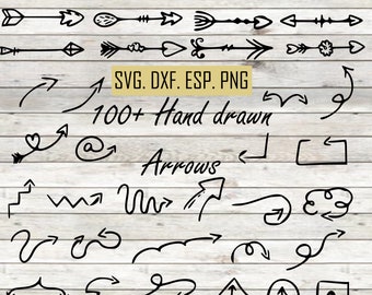 Doodle Arrow - Etsy
