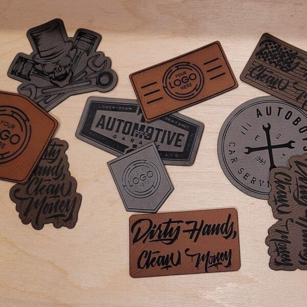 Leatherette Patches - Etsy