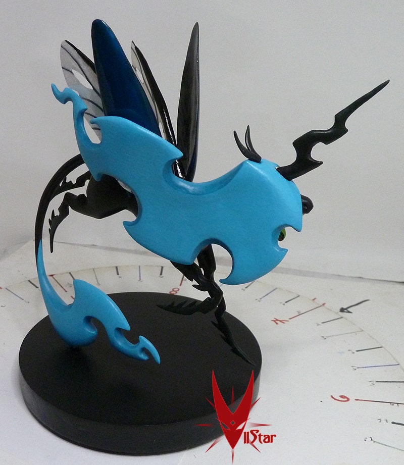 My Little Last Unicorn Queen Chrysalis OOAK Figurine - Etsy