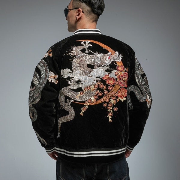 Jacket With Dragon - Etsy