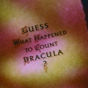 Guess What Happened to Count Dracula - Etsy