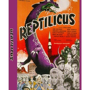 Reptilicus (uncut! Dannish Version! English Subtitled) - Etsy