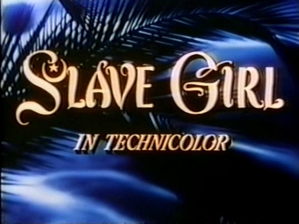 Slave Girl 1947 Starring Yvonne De Carlo Etsy