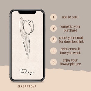 Set of 3 Flower Posters Baby's Breath Violet Hydrangea Wildflowers ...