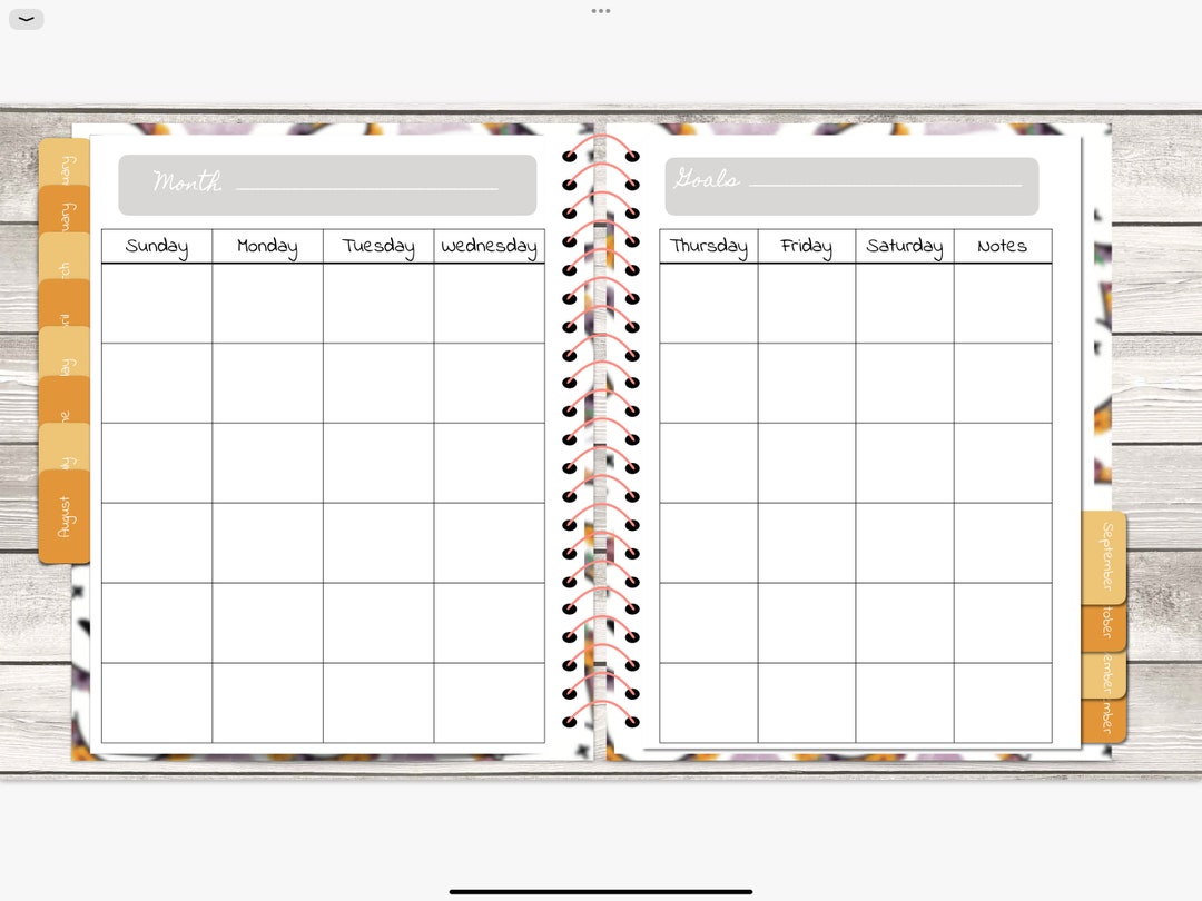Customizable Digital Bad Bunny Calendar - Etsy