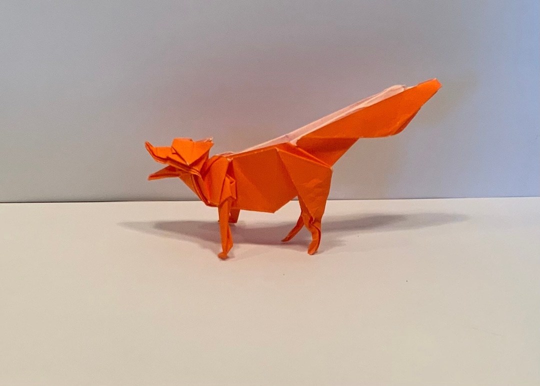 Origami Fox - Etsy