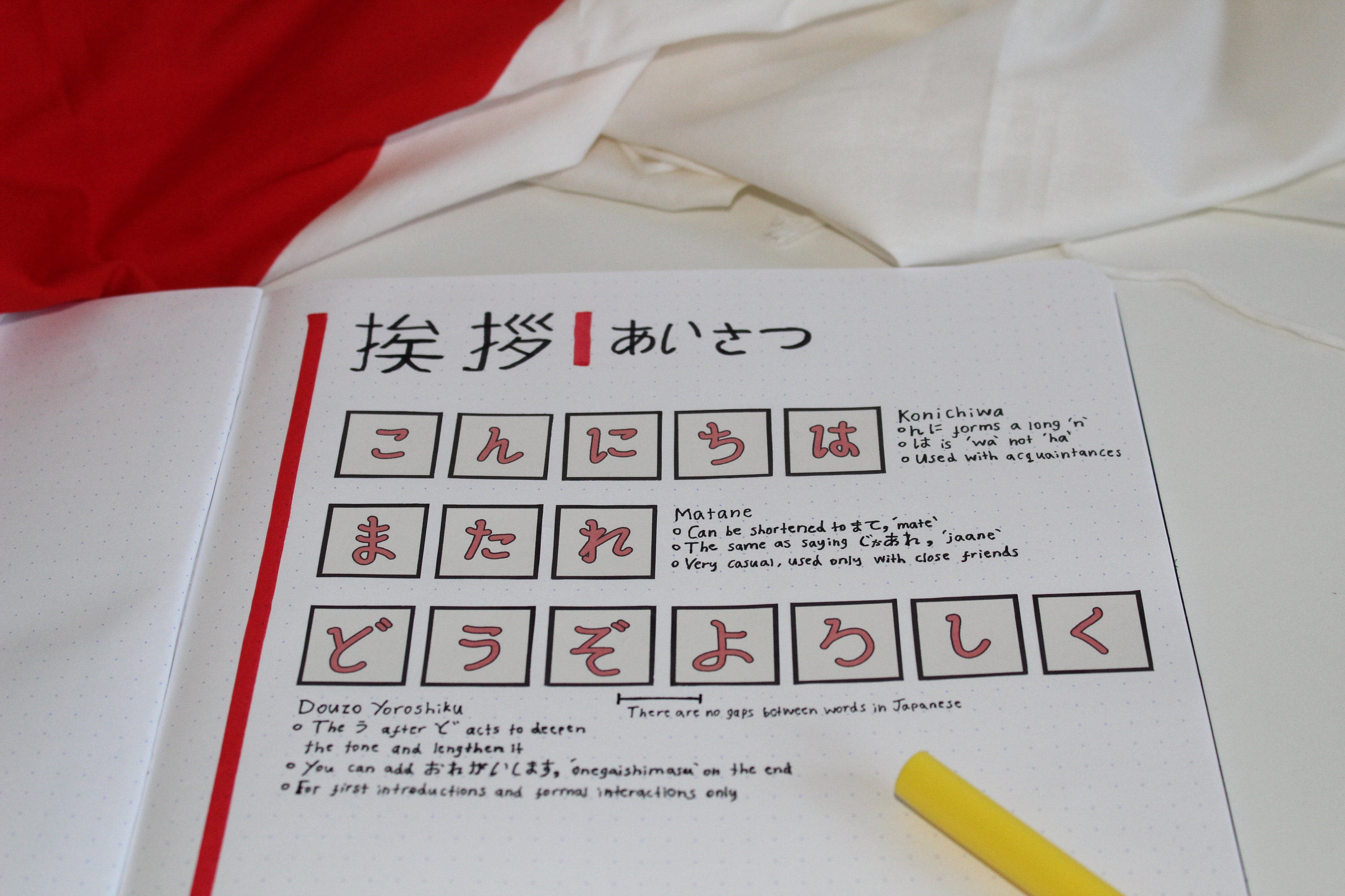 71 Japanese Alphabet Stickers: Japanese Language Learning Stickers ...