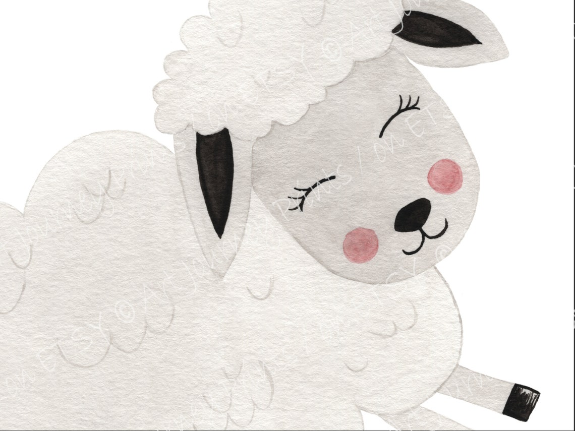 Counting Sheep Prints, Nursery Decor, Neutral Nursery Decor, Printable ...