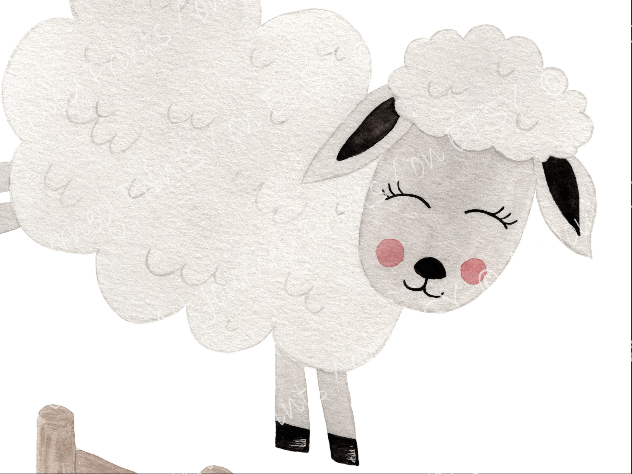 Counting Sheep Prints, Nursery Decor, Neutral Nursery Decor, Printable ...